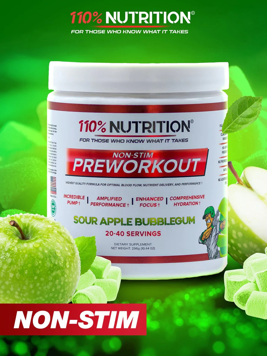 Non-Stim Pre Workout – 110% Nutrition