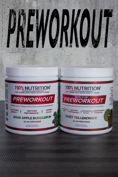 Preworkout Stack 110 Nutrition